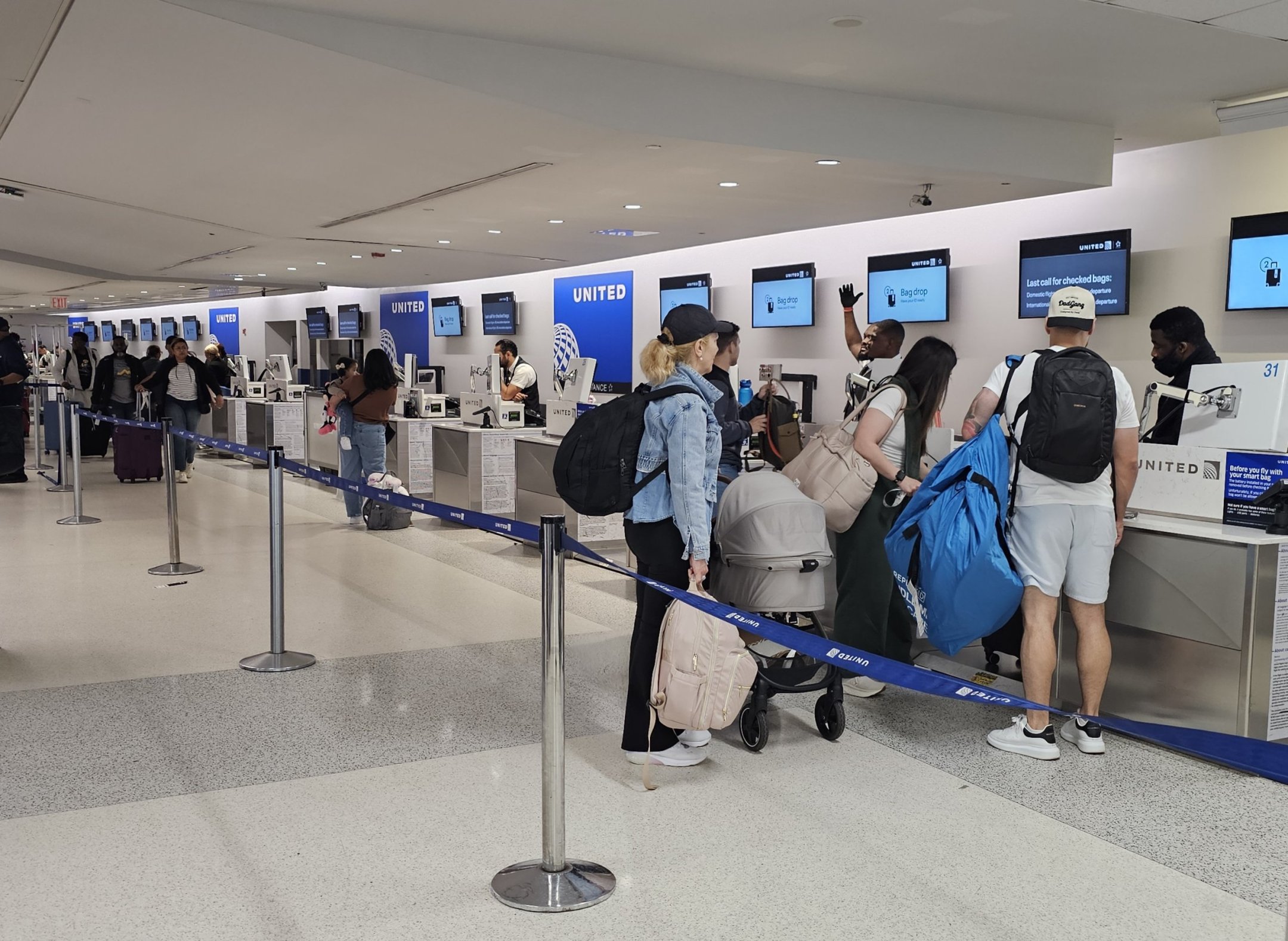 United Airlines check-in gratuito - quando e come farlo